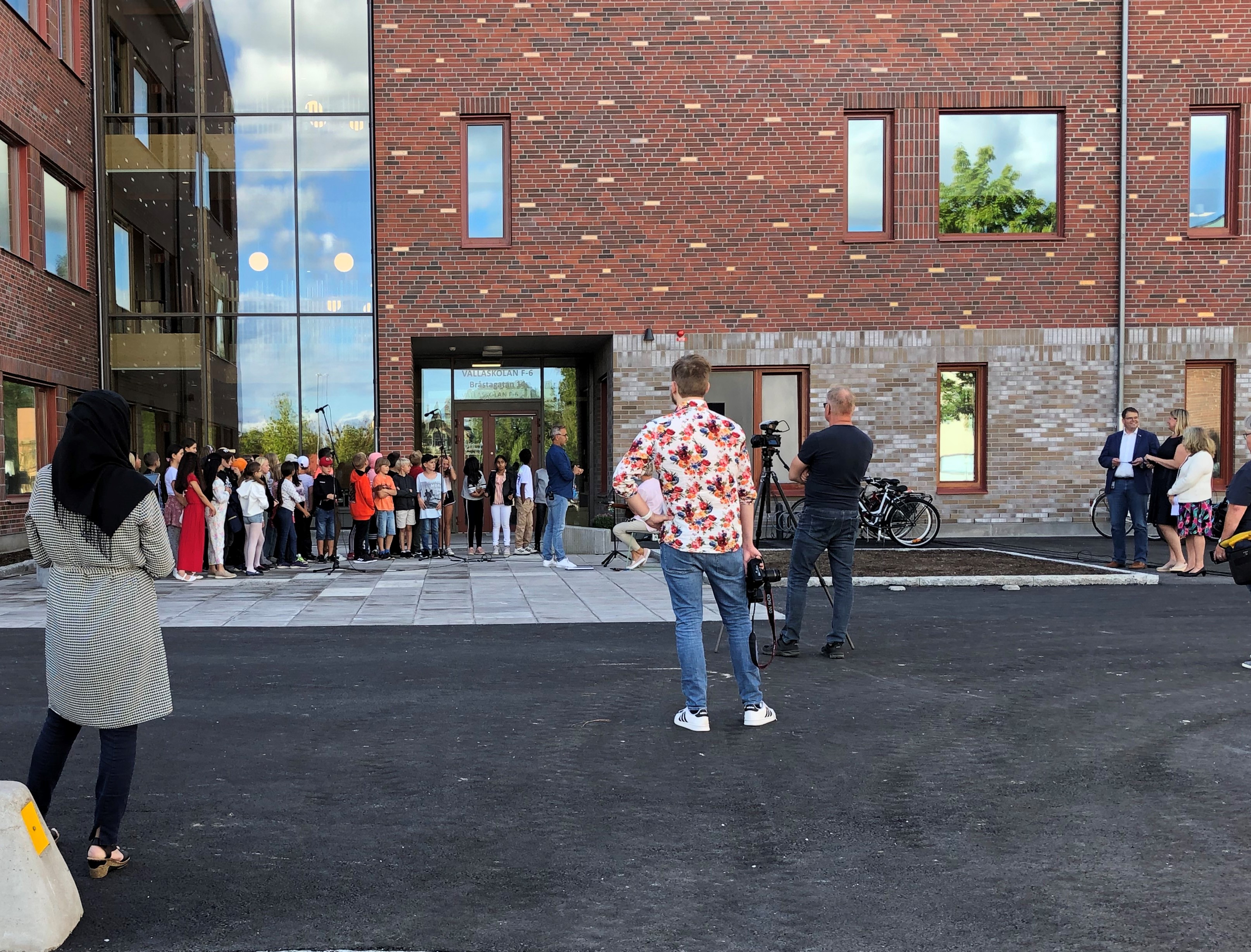 Efterlängtad invigning av nya Vallaskolan - Fastighetsenheten - Sala kommun